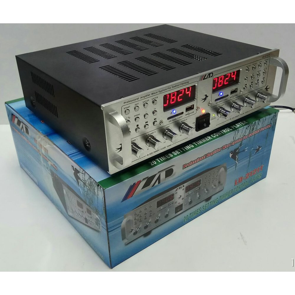 Jual AMPLI LAD LD 2121 2 PLAYER ORIGINAL | Shopee Indonesia