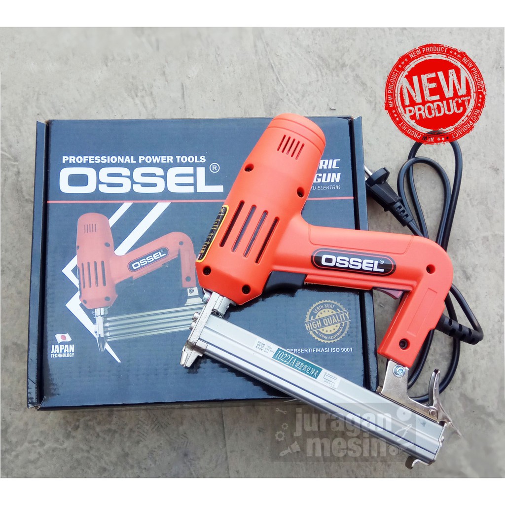 Jual Electric Nailer Gun Electric Staple Gun Paku Tembak Listrik Staples Tembak Listrik ...