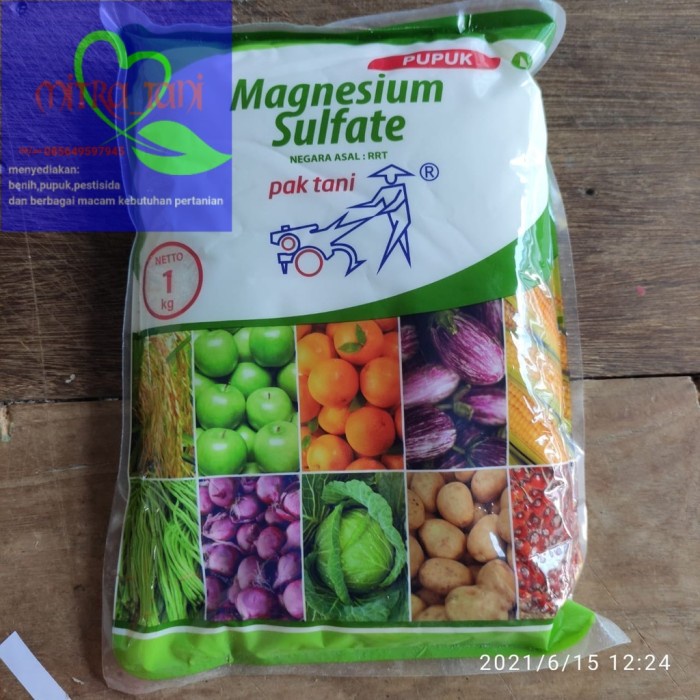 Jual pupuk mikro MAGNESIUM SULFATE Pak Tani isi 1 kg dari SAPROTAN ...