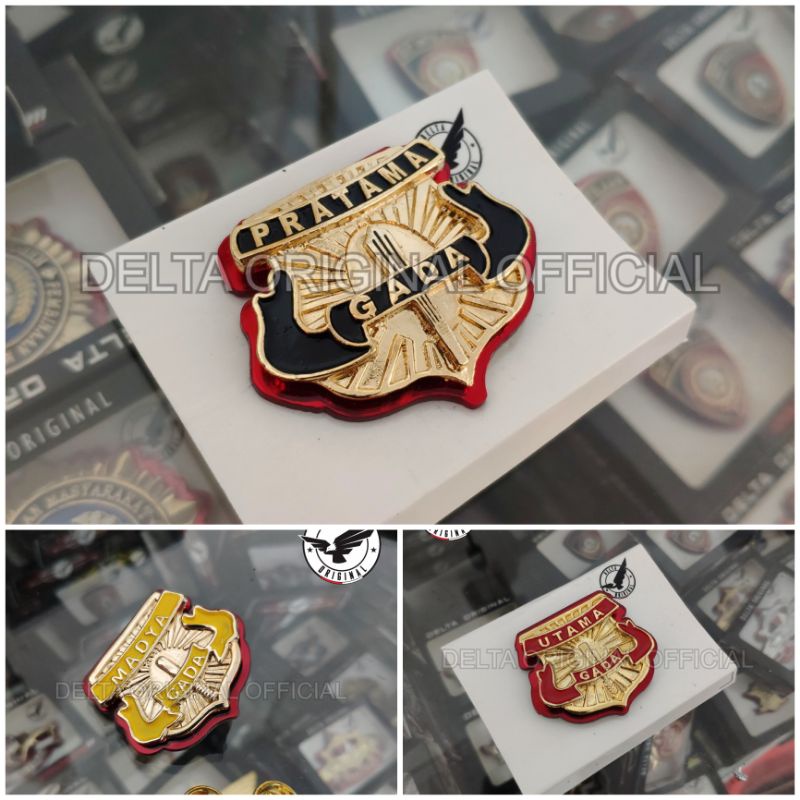 Jual PIN GADA PRATAMA GADA MADYA GADA UTAMA PIN SATPAM | Shopee Indonesia