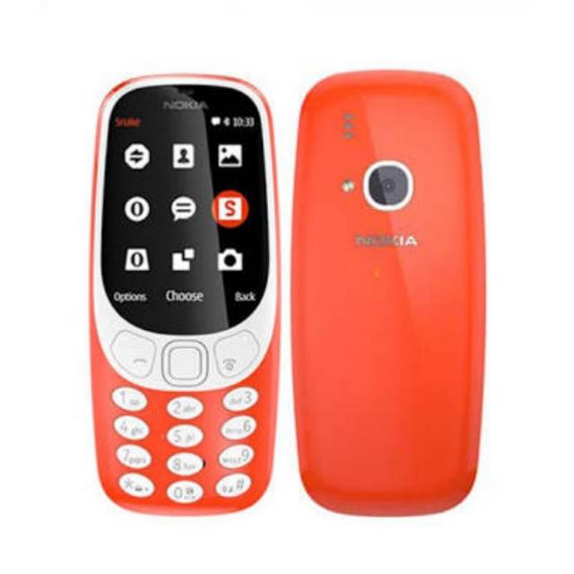 Jual Nokia 3310 Reborn Warna Orange | Shopee Indonesia