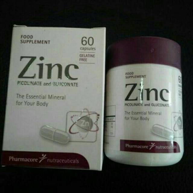Jual ZINC isi 60 (untuk kesehatan rambut) | Shopee Indonesia