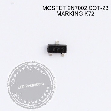 Jual MOSFET 2N7002 SMD SOT-23 2N 7002 K72 Indonesia|Shopee Indonesia