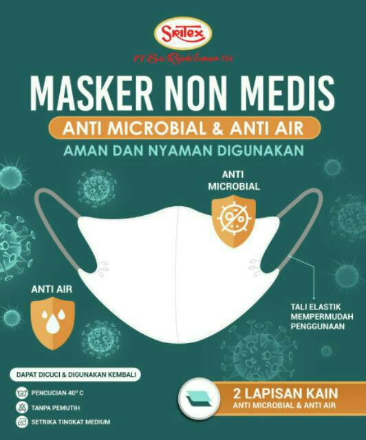 Jual MASKER KAIN NON MEDIS BISA DICUCI ULANG - READY STOCK | Shopee ...