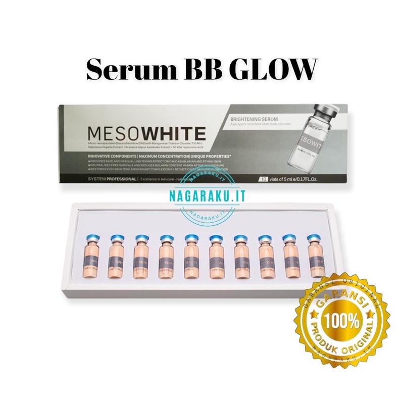 Jual Serum BB Glow ibcccnc warna LIGHT Mesowhite Meso White BBglow ...