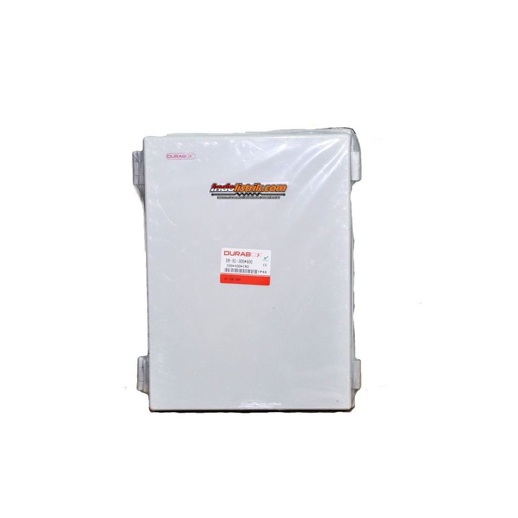 Box Panel Plastik ABS 300x400 x 180 mm LENGKAP Base Plate Durabox ...