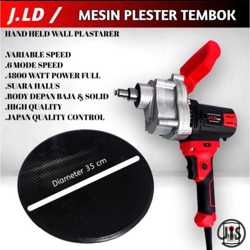 Jual "Mesin Plester Tembok /Mesin Poles Acian JLD / Hand Held Wall ...