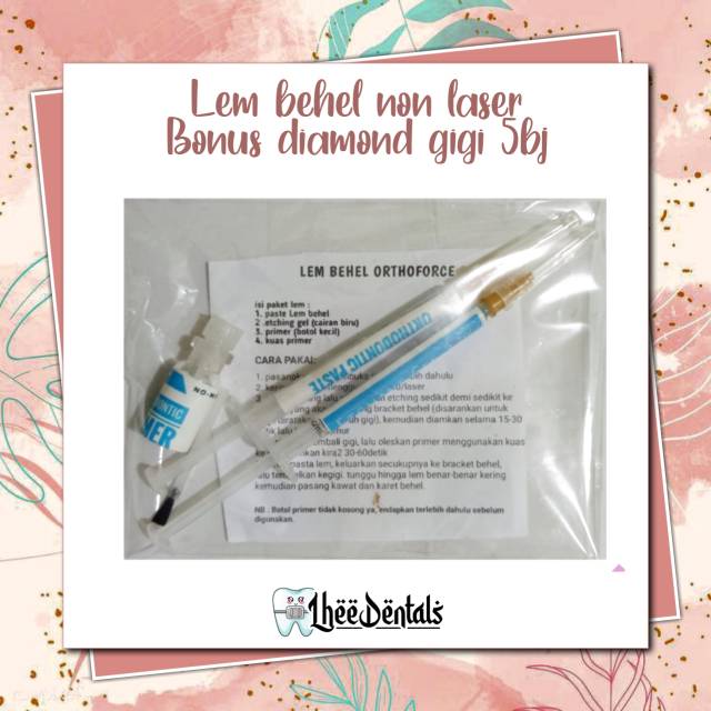 Jual [Bisa COD] Lem behel atau diamond gigi orthoforce super mini non ...