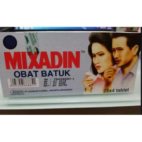Jual MIXADIN TABLET Obat Batuk Dijual per Box | Shopee Indonesia