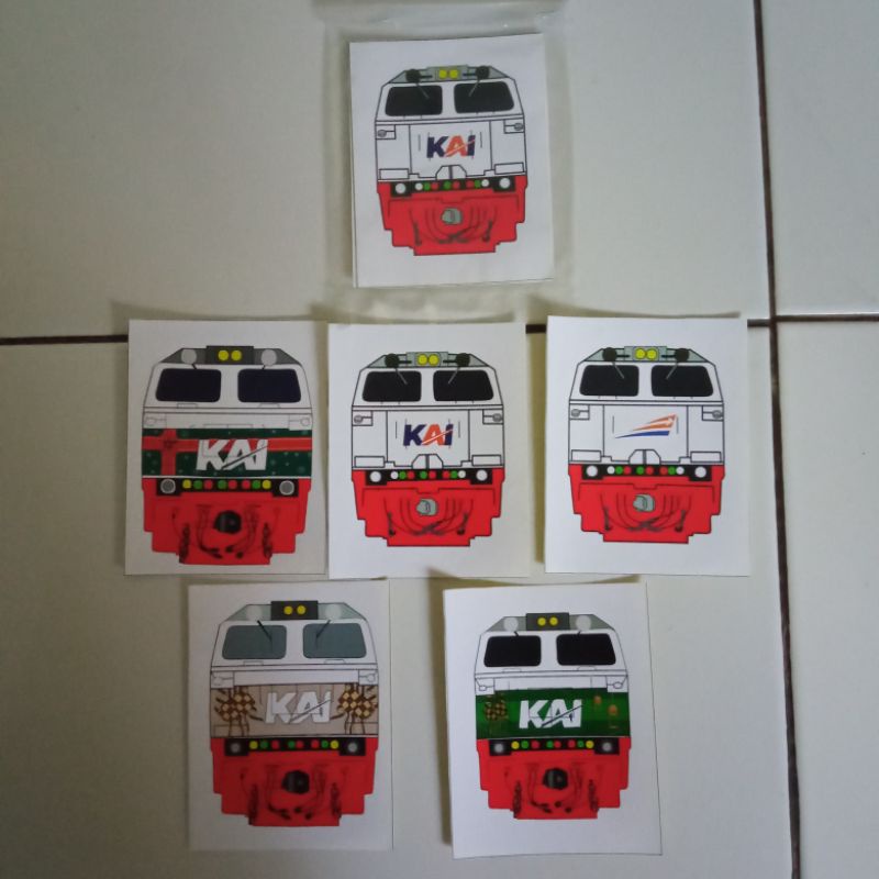 Jual Stiker Lokomotif Series CC206 | Bisa 1 an | Shopee Indonesia
