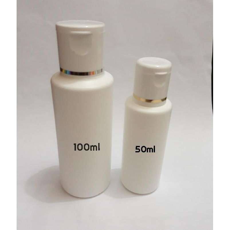 Jual BOTOL ROUND 50ML /100 ml FULL PUTIH DOVE | Shopee Indonesia