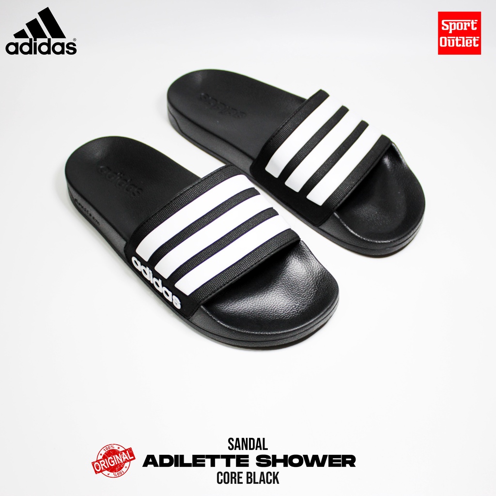 Jual SENDAL SLIDE PRIA ADIDAS ADILETTE SHOWER - GZ5922 | Shopee Indonesia