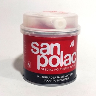 Jual Dempul Sanpolac 250 Gram / Dempul Besi Dempul Mobil + Hardener ...
