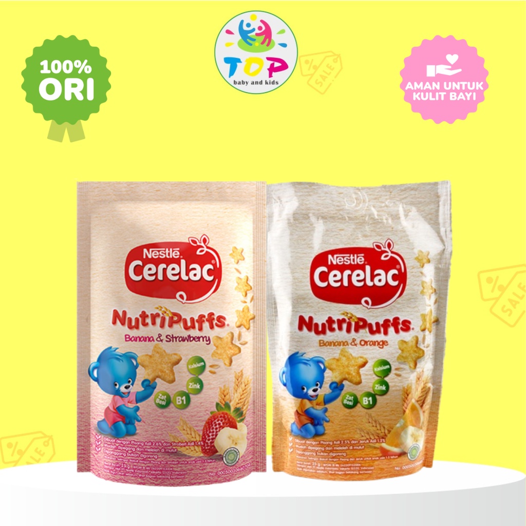 Jual ~TOP~ CERELAC NUTRIPUFF 25GR (PILIH VARIAN DI VARIASI) | Shopee ...