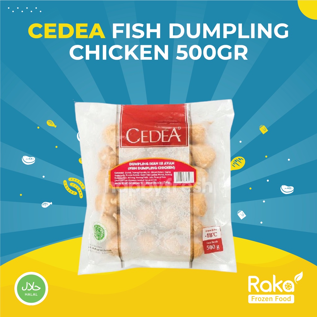 Jual Cedea Fish Dumpling Chicken 500gr Indonesia|Shopee Indonesia