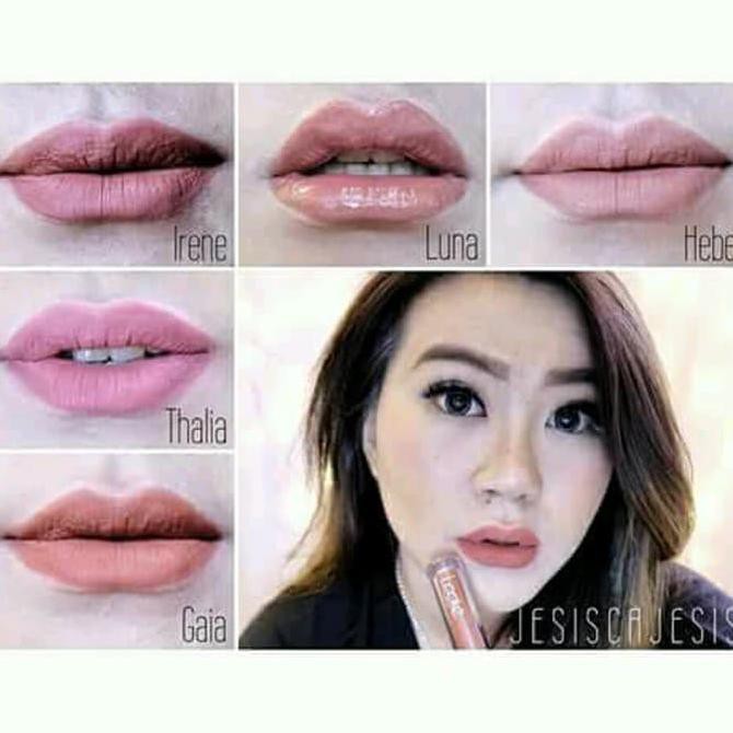 Jual Looke Holy Lipkrim|lip cream Matte Ori Bervariasi warna/Kosmetik/wajah/wanita/Lip matte ...