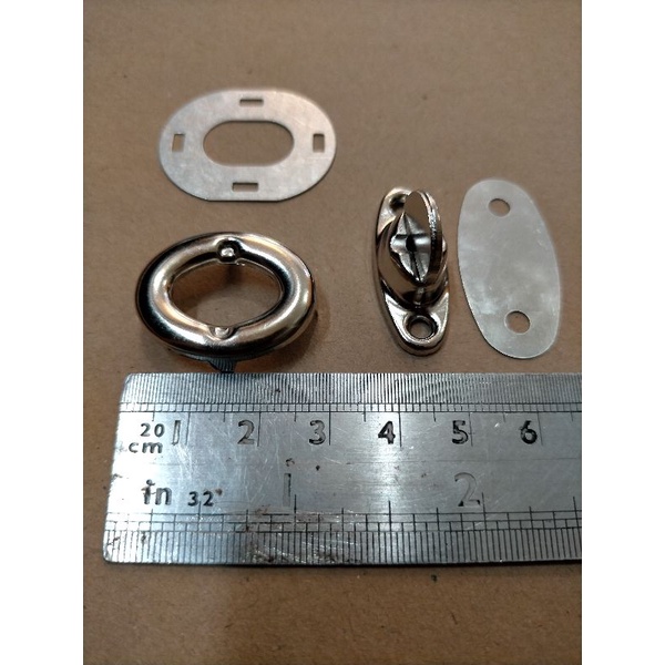 Jual Kunci Kancing Putar Oval Besi Untuk Kanvas Jeep Willys | Shopee ...