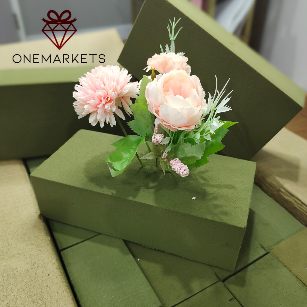 Jual Busa Basah / Floral Foam Bunga Asli / Gabus Dekor LL034 | Shopee ...