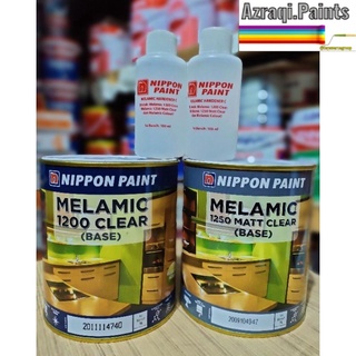 Jual NIPPON MELAMIC CLEAR 1200 & MATT CLEAR 1250 VERNIS KAYU ( 1 LITER ...