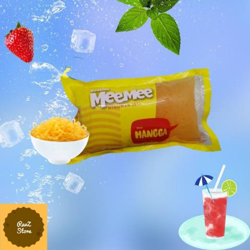 Jual jelly motif bentuk mie kuning / Kosena Jelly Mie Kuning | Shopee ...