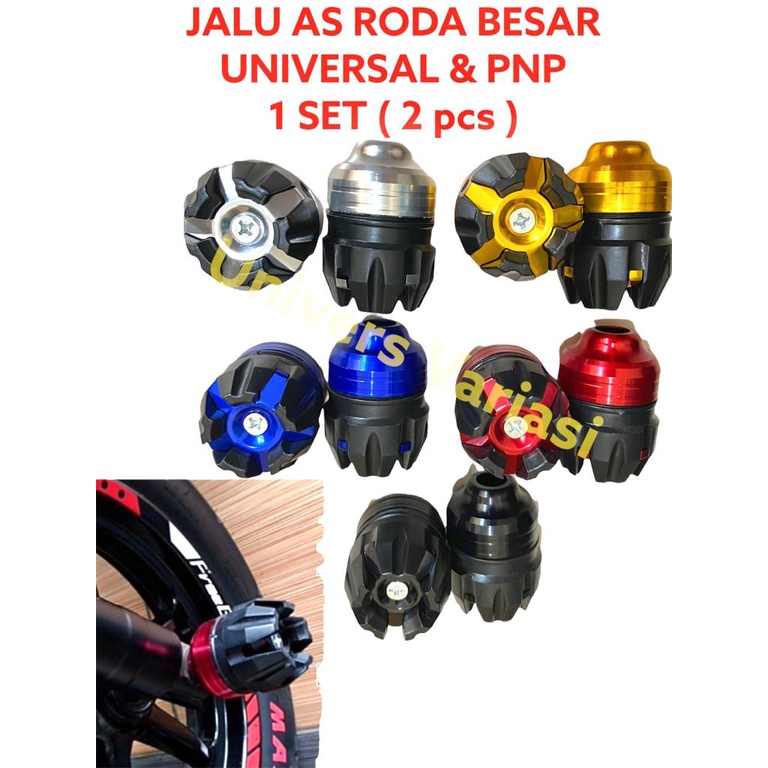 Jual JALU AS RODA NAGA BESAR PNP IMPORT CNC NMAX AEROX VARIO BEAT MIO ...