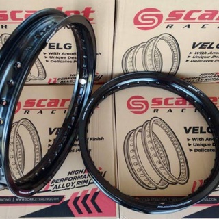Jual velg pelek ring 17 scarlet wm full cnc hole 36 ukuran 140 160 185 ...