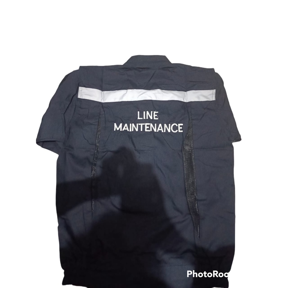 Jual Jaket Line Maintenance Original GMF AEROASIA SAFETY TEKNIK Best ...