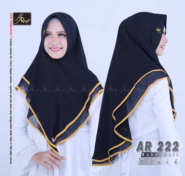 Jual HIJAB ARRAFI AR 222 INSTAN KIMAR | Shopee Indonesia
