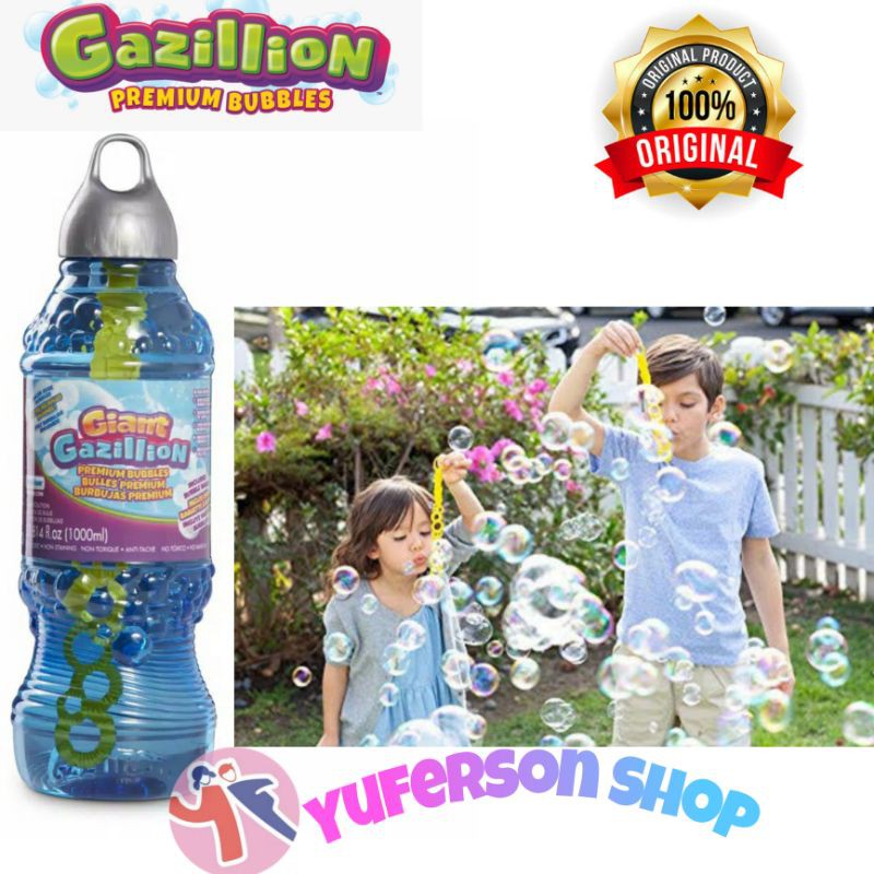 Jual Gazillion Giant Bubbles refill 1 liter | Shopee Indonesia