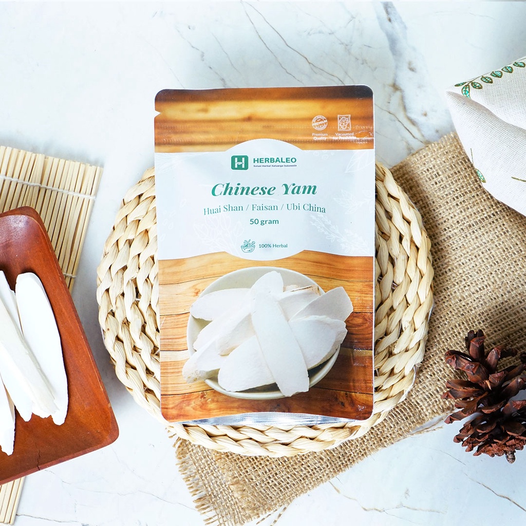 Jual Herbaleo Chinese Yam 50 gram ( Huai Shan / Faisan / Ubi China ...