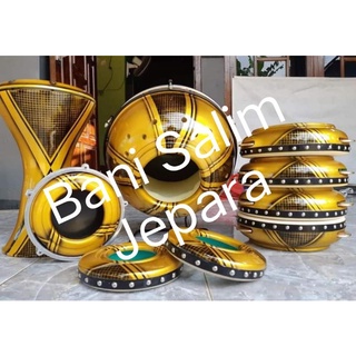 Jual Hadroh Satu Sett Motif Free Tambah Nama Dan Lambang Group ...