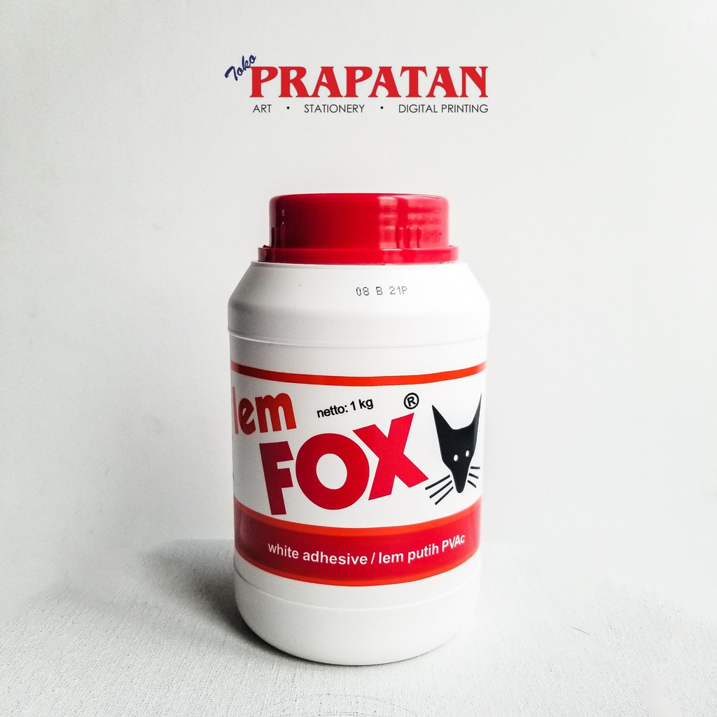 Lem Fox 1 kg / Lem putih PVAc | Shopee Indonesia