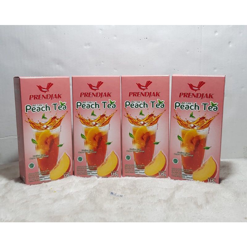 Jual [ELYSIAN STORE] Prendjak Instant Peach Tea Prendjak Minuman Serbuk ...