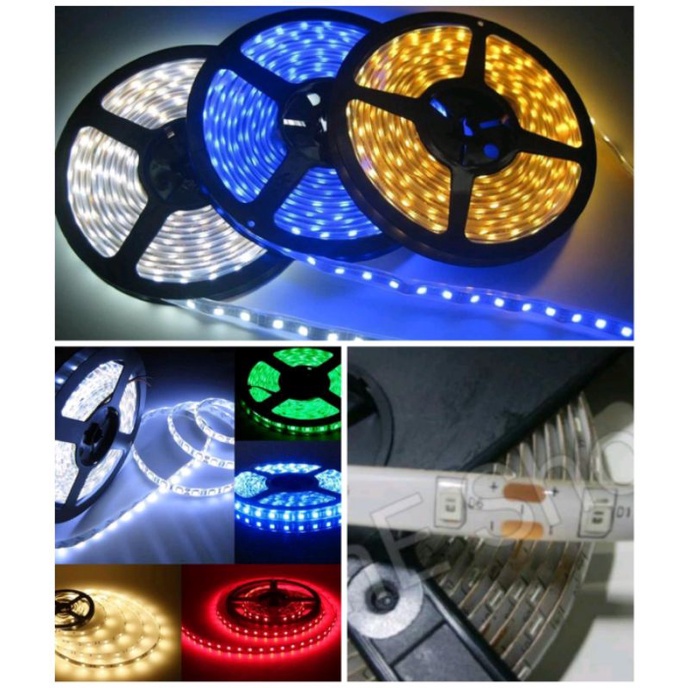 Jual LED STRIP 12V WATERPROFF HARGA PER 30CM | Shopee Indonesia
