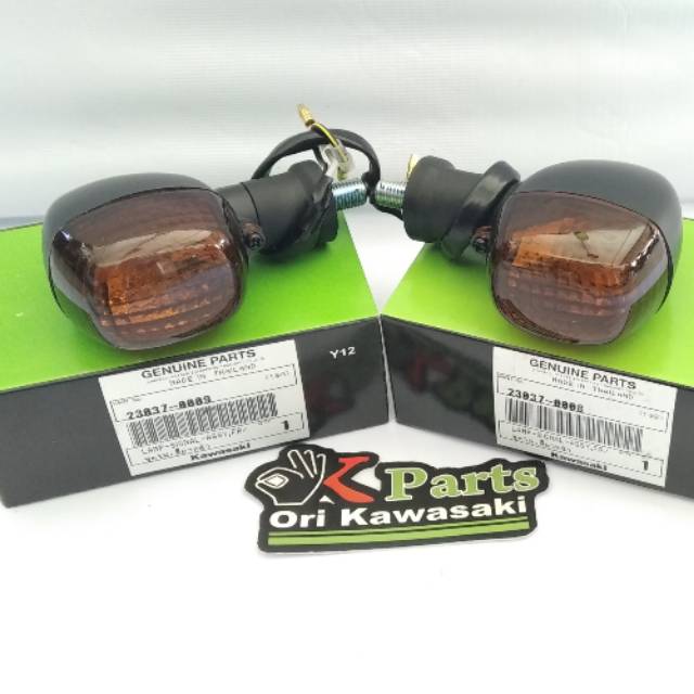 Jual RITTING LAMPU SEIN SEN SET KANAN KIRI NINJA 150 RR OLD NEW ZX CBU ORI | Shopee Indonesia