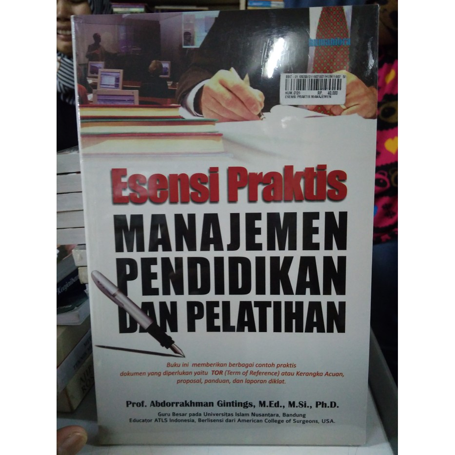 Jual Buku ESENSI PRAKTIS MANAJEMEN PENDIDIKAN DAN PELATIHAN | Shopee Indonesia