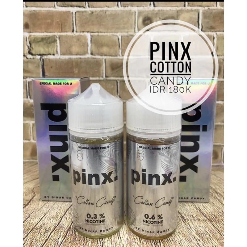 Jual LIQUID LC PINX COTTON CANDY 3/6MG 100ML CUKAI | Shopee Indonesia