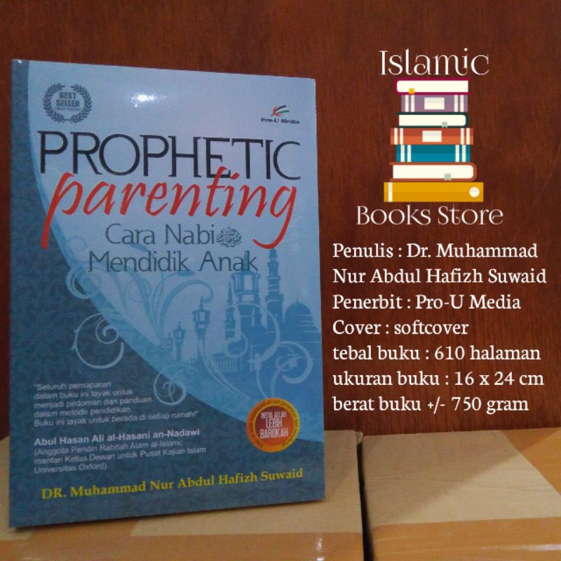Jual Buku Prophetic Parenting Cara Nabi Mendidik Anak Penerbit Pro U | Shopee Indonesia