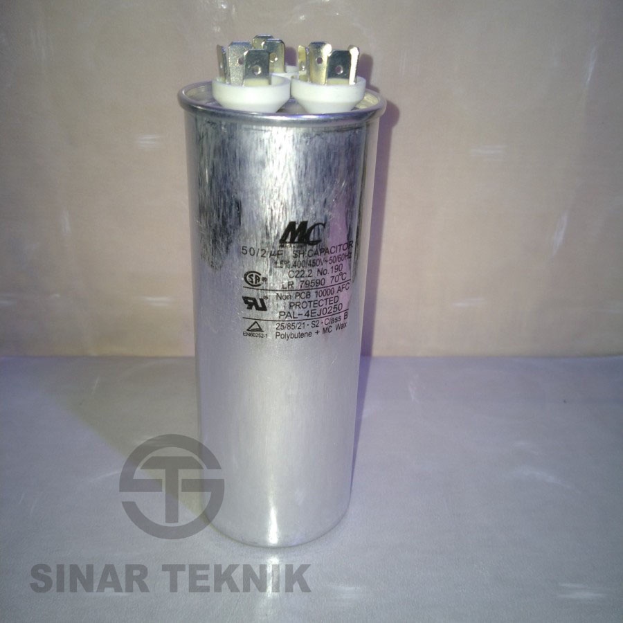 Jual Kapasitor Running AC 50/2 UF || MC Original | Shopee Indonesia