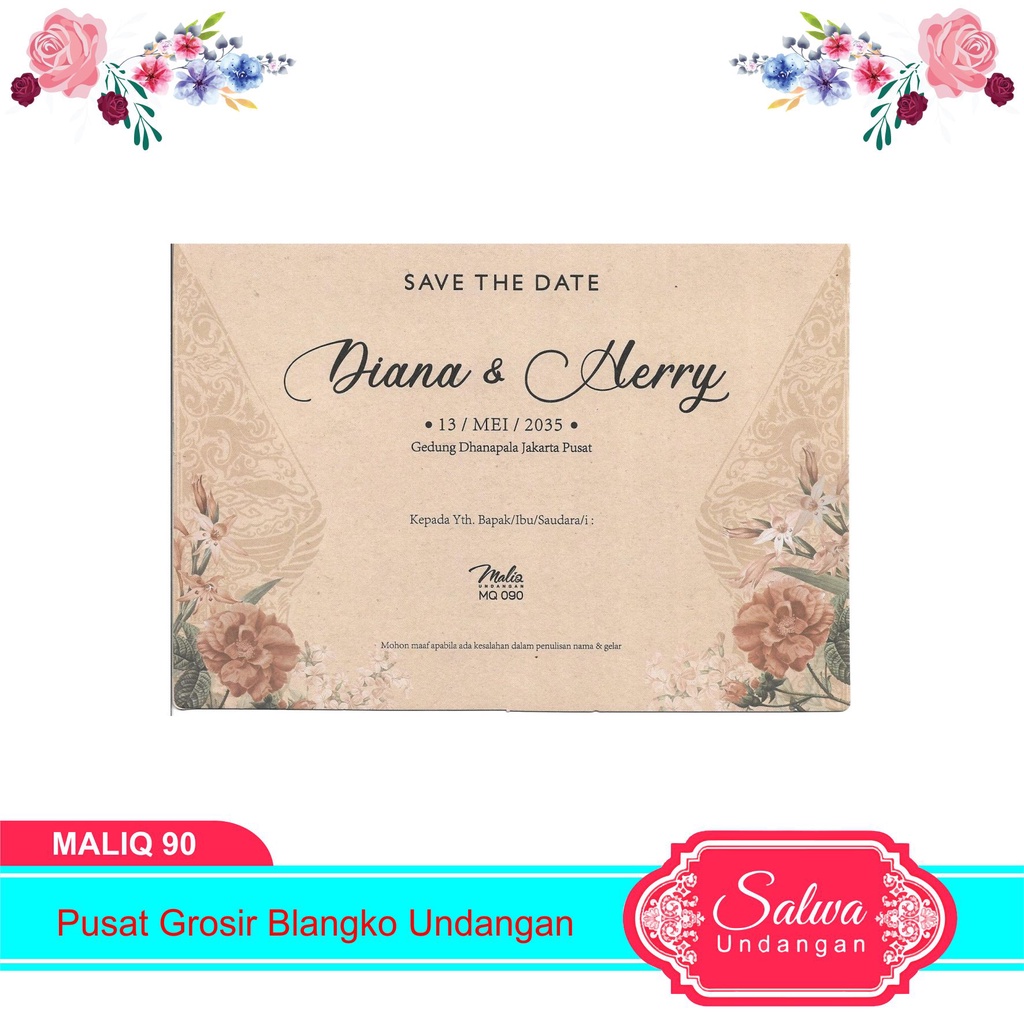Jual Blangko Undangan Maliq 90 Harga Murah | Shopee Indonesia