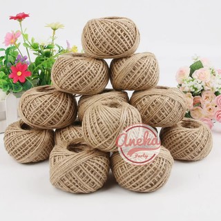 Jual Tali Rami / Hemp Rope / Tali Benang Goni Vintage / tali karung ...