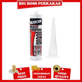 Jual Dextone Silicone Sealant /DEXTONE Lem Silikon / Multi Purpose ...