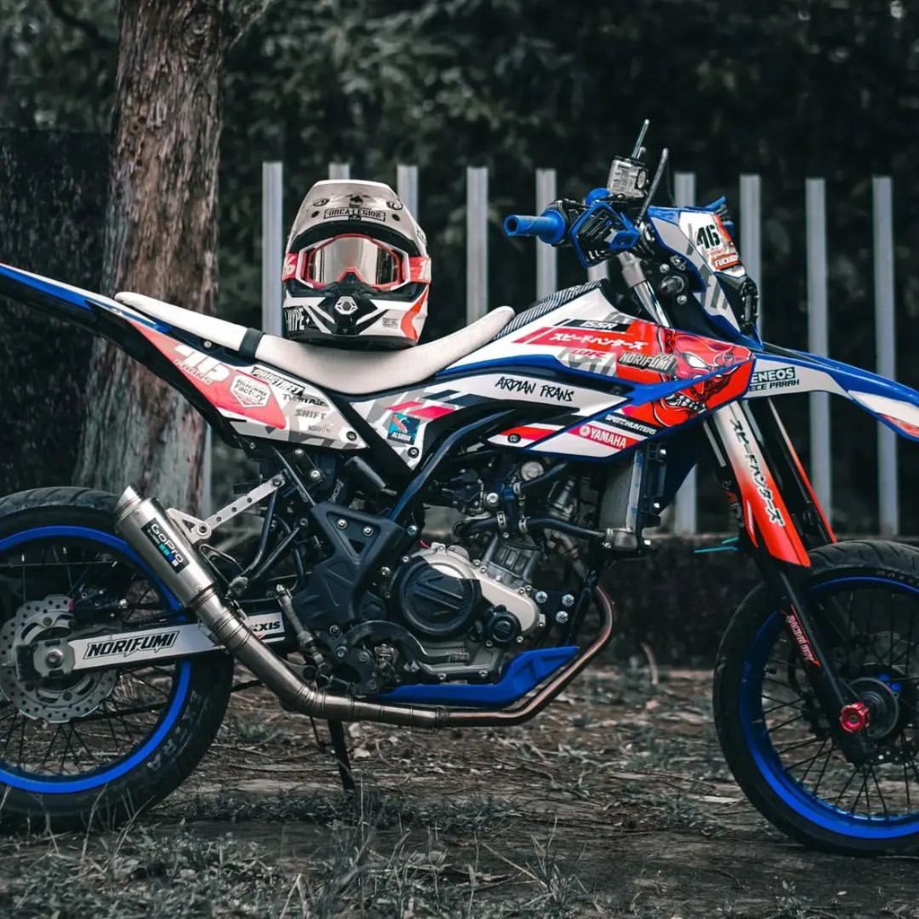 Jual Decal wr 155/stiker wr155 full body (bisa request design) | Shopee ...