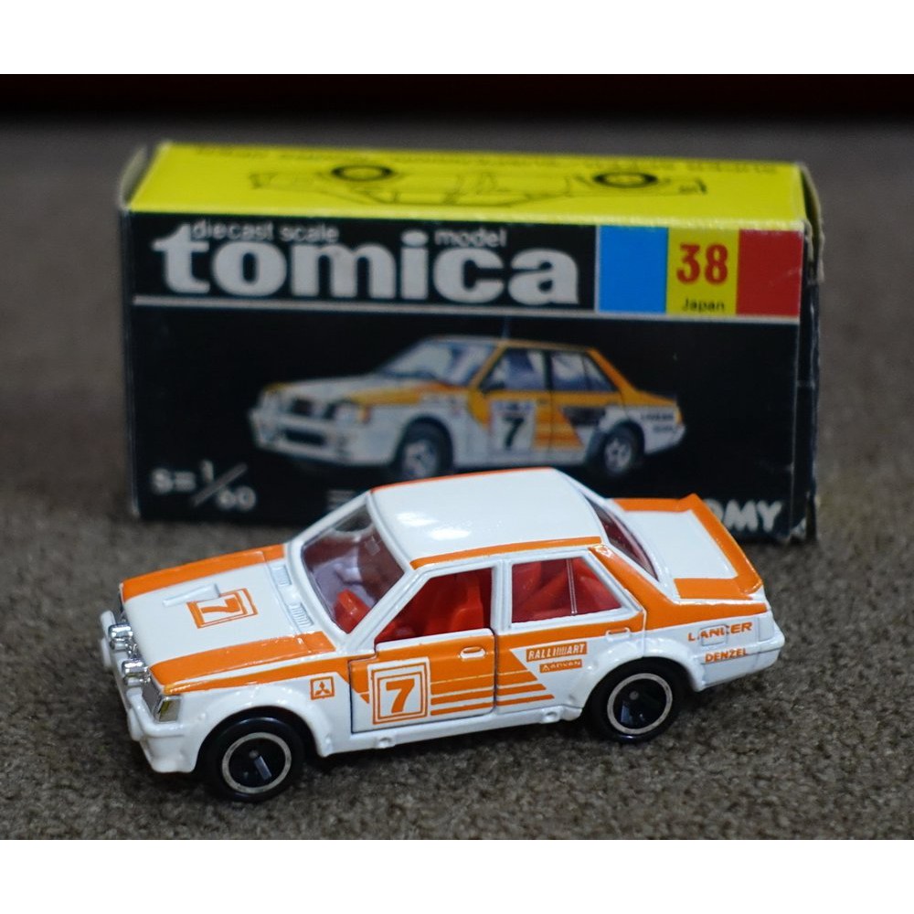 Jual Tomica Blackbox 38 Mitsubishi Lancer SL Interior Merah Rare Made ...