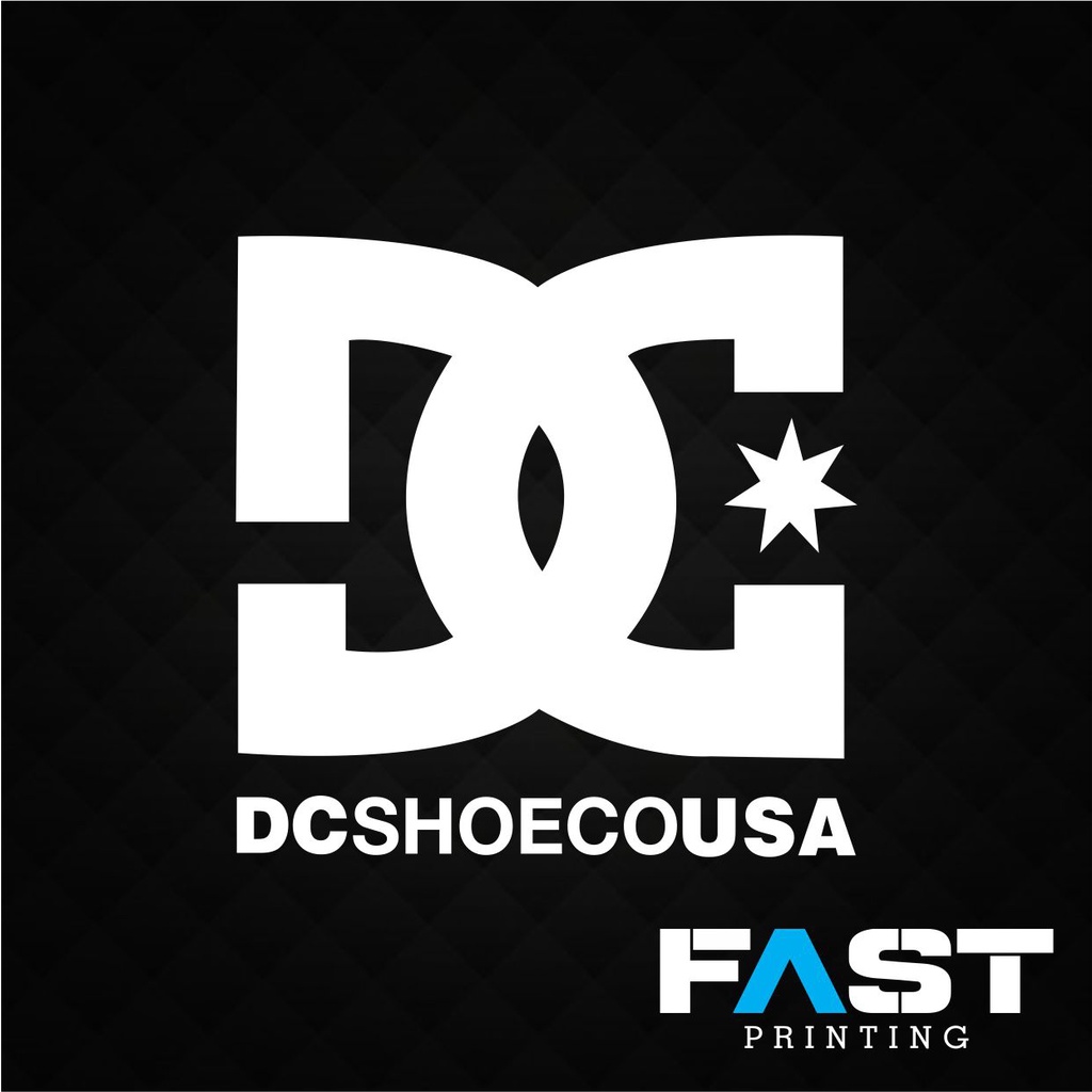 Jual CUTTING STICKER LOGO DC l STIKER TOKO LAPTOP KEREN | Shopee Indonesia