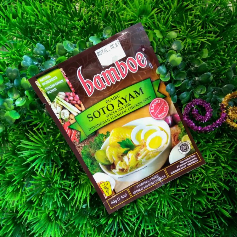 Jual Bamboe Bumbu Soto Ayam 40g | Shopee Indonesia
