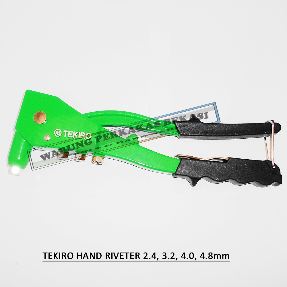 Jual TEKIRO Perkakas Hand Riveter Tang Stang Alat Paku Rivet - HIJAU ...