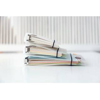 Jual Buku Binder Transparan Matte Ukuran A5/ A6/ A7/ A4/ B5 - Binder PC ...