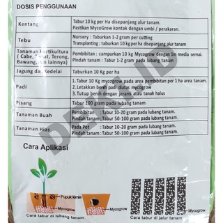 Jual Mikoriza Mycogrow 200 Gram Repack Pupuk Hayati Fungisida Organik ...