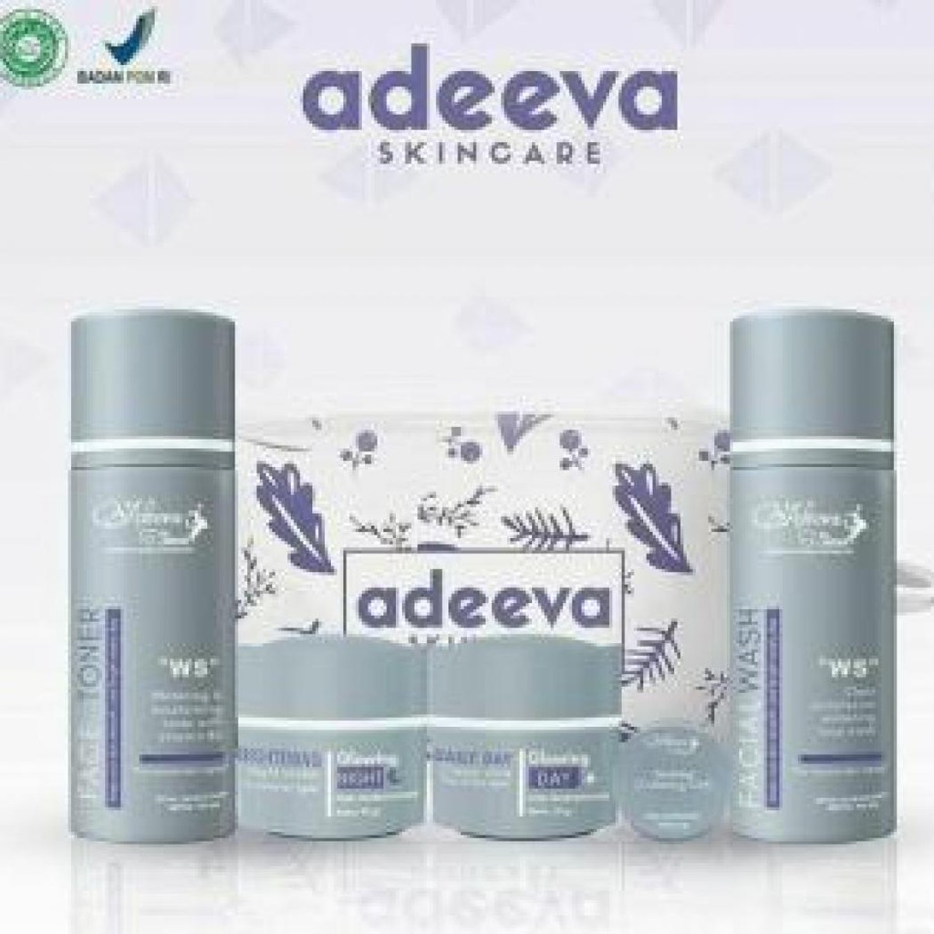 Jual ADEEVA SKINCARE PAKET WHITENING SERIES / ACNE / WS / GLOWING ...